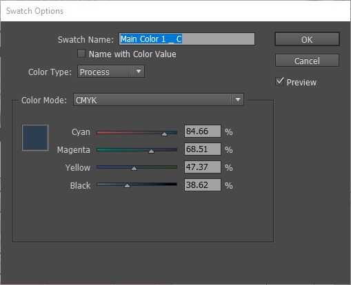 Adobe InDesign CC 色板面板 | Adobe InDesign CC 教程