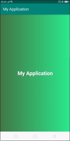 如何在 Android 中创建动画渐变背景。 | w3schools 中文网