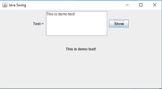 Java 程序在 JTextArea 中显示内容 | w3schools 中文网