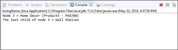 如何使用 Java 获取 JTree 中此节点的最后一个子节点? | w3schools 教程