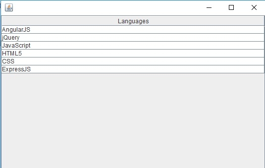 如何创建 DefaultTableModel(TableModel 的一个实现) | w3schools 中文网