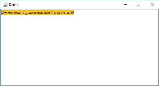 如何在 Java 中设置 JTextPane 的样式? | w3schools 教程