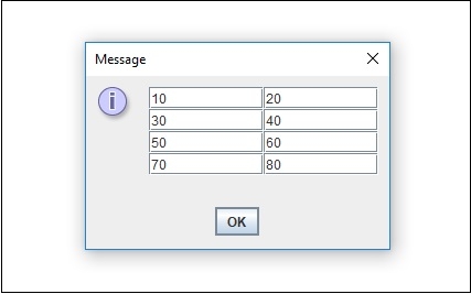 使用 JOptionPane 添加多个数字输入字段并使用 Java 在控制台中显示总数|W3Schools中文网