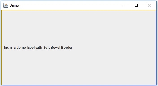 如何在 Java 中设置 SoftBevelBorder 的边框颜色? | w3schools 教程
