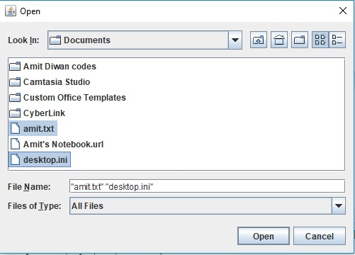如何使用 Java 在 JFileChooser 对话框中启用多项选择? | w3schools 教程