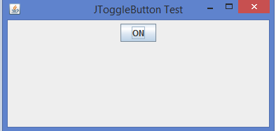 如何在 Java 中实现 JToggleButton?