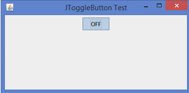 如何在 Java 中实现 JToggleButton?