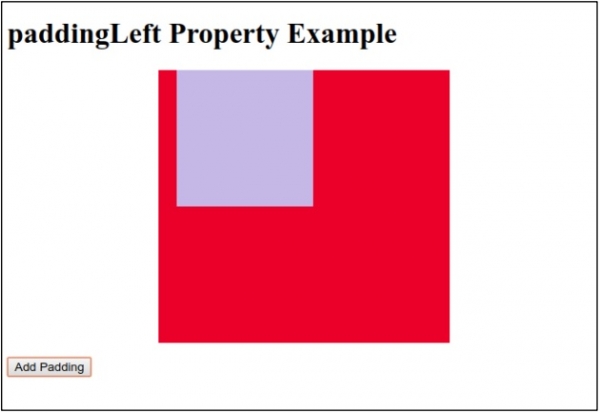 HTML DOM paddingLeft 属性 | w3schools 中文网