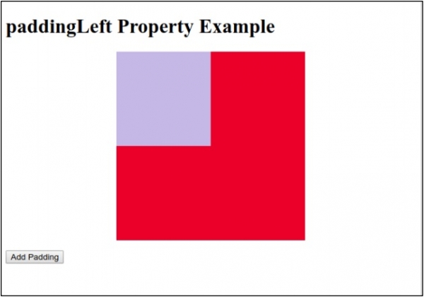 HTML DOM paddingLeft 属性 | w3schools 中文网