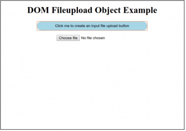 HTML DOM Input FileUpload 对象 | w3schools 教程