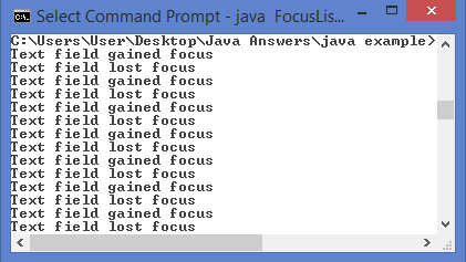 Java 中 FocusListener 接口的重要性是什么? | w3schools 中文网