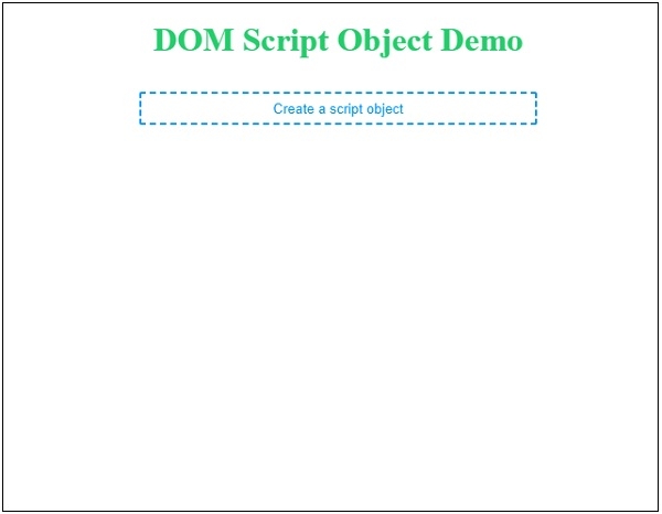 HTML DOM 脚本对象 | w3schools 中文网