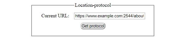 HTML DOM Location protocol 属性 | w3schools 教程