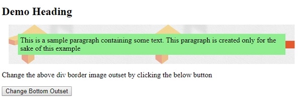 HTML DOM 样式 borderImageOutset 属性 | w3schools 教程