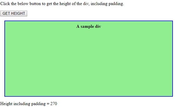 HTML DOM clientHeight 属性 | w3schools 中文网