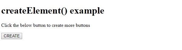 HTML DOM createElement() 方法 | w3schools 教程