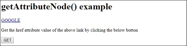 HTML DOM getAttributeNode() 方法 | w3schools 教程