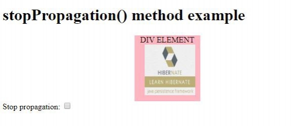 HTML DOM stopPropagation() 事件方法 | w3schools 教程