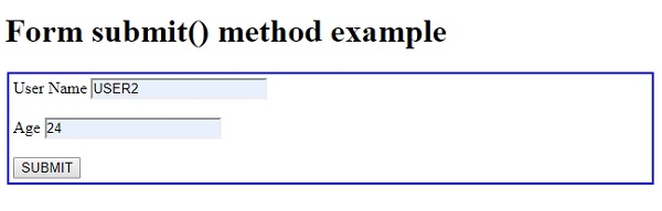 HTML DOM Form 的 submit() 方法 | w3schools 中文网