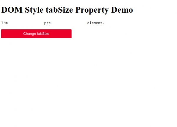 HTML DOM Style tabSize 属性 | w3schools 中文网