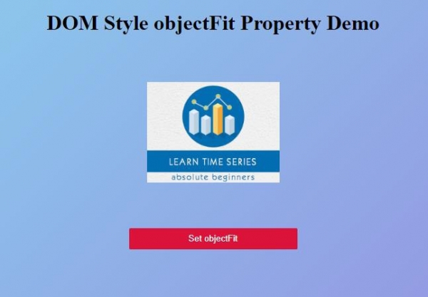 HTML DOM Style objectFit 属性 | w3schools 教程