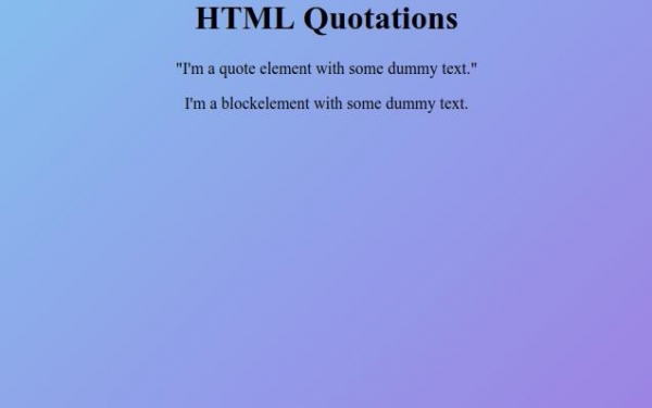 HTML 引用 | w3schools 中文网