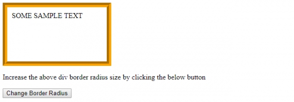 HTML DOM 样式 borderRadius 属性 | w3schools 教程