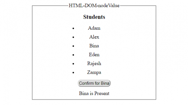 HTML DOM nodeValue 属性 | w3schools 中文网