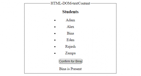 HTML DOM textContent 属性 | w3schools 教程