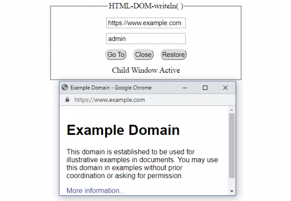 HTML DOM writeln() 方法 | w3schools 教程