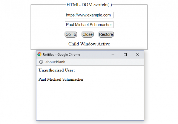 HTML DOM writeln() 方法 | w3schools 中文网