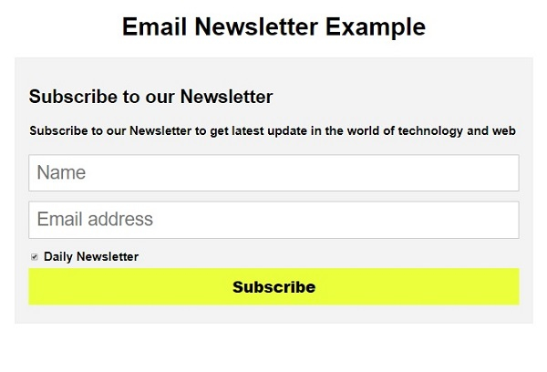 如何使用 CSS 创建电子邮件简报? | w3schools 中文网