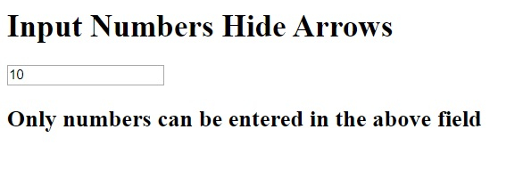 如何使用 CSS 移除输入类型数字中的箭头/旋转按钮? | w3schools 中文网