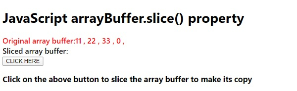 JavaScript arrayBuffer.slice() 方法 | w3schools 中文网