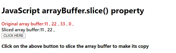 JavaScript arrayBuffer.slice() 方法 | w3schools 中文网