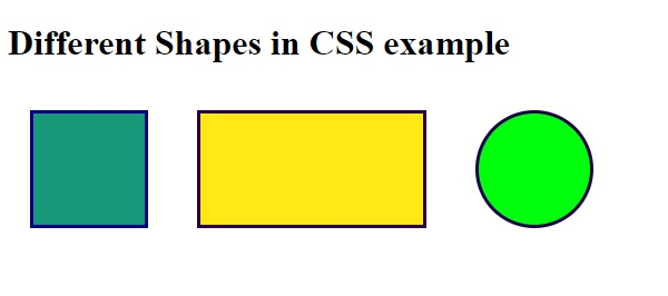 如何使用 CSS 创建不同的形状? | w3schools 教程