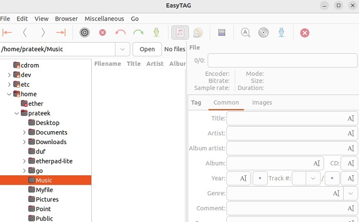EasyTAG:一款用于查看和编辑音频和视频文件中标签的工具 | w3schools 中文网