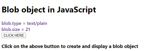JavaScript 中的 Blob 对象 | w3schools 中文网