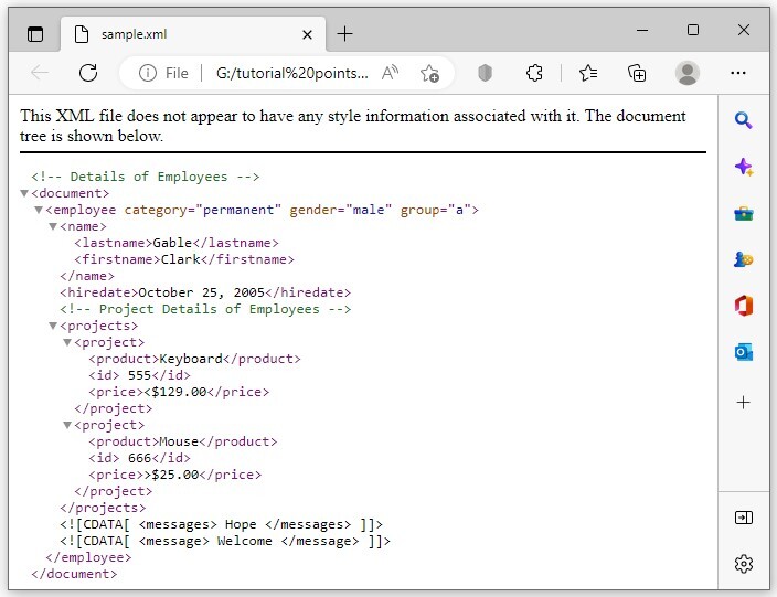 HTML 中的 CDATA 是什么? | w3schools 中文网