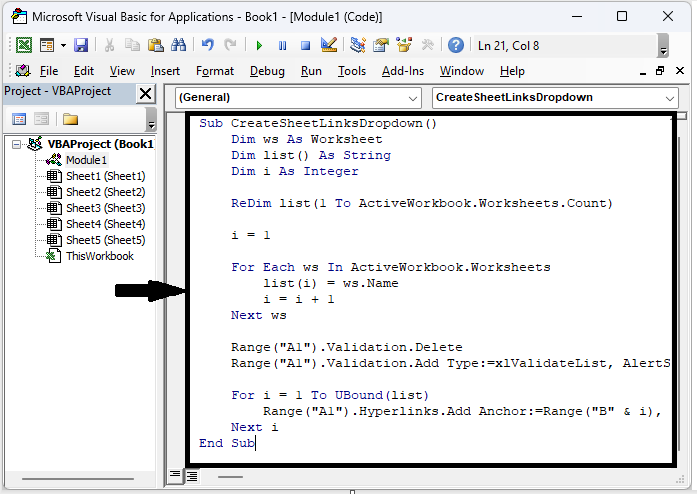 如何在 Excel 中创建包含指向每个工作表的超链接的下拉列表 W3schools 教程