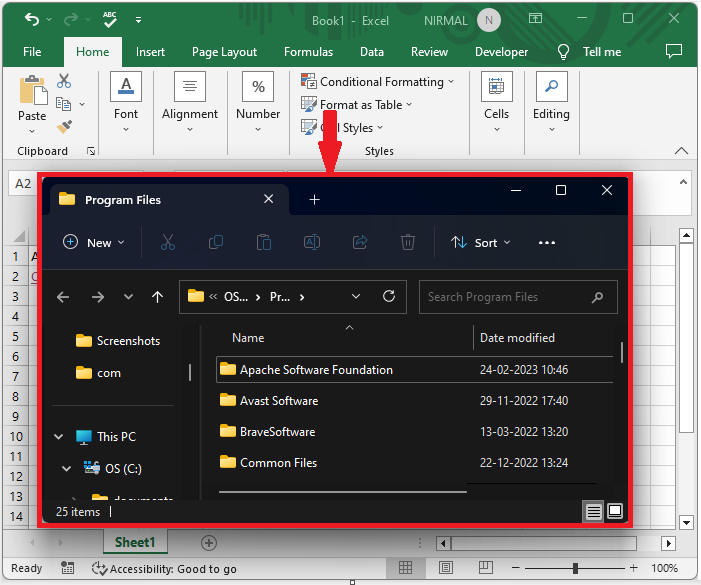 如何在 Excel 中创建指向特定文件夹的超链接 W3schools 教程
