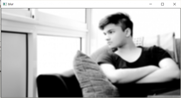 使用 OpenCV 函数 blur() 模糊图像 | w3schools 教程