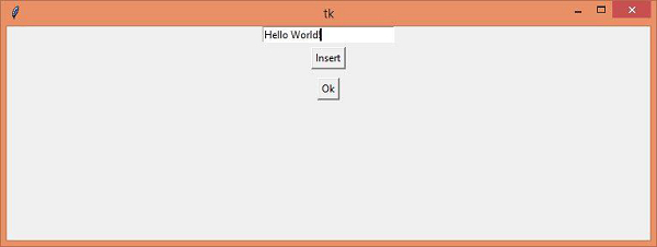 在 tkinter 中创建带有 Entry 字段的弹出消息框 | w3schools 教程