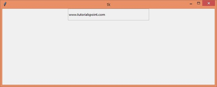 如何使用 Tkinter 在处于"只读"状态的 Entry 小部件中插入字符串? | w3schools 教程