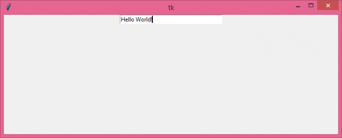 如何将变量连接到 Tkinter Entry 小部件? | w3schools 教程