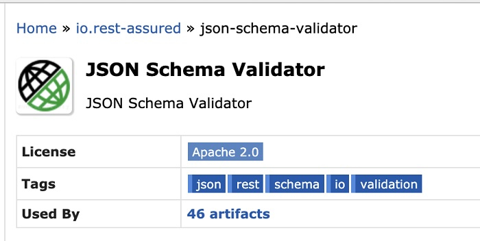 在 Rest Assured 中验证 JSON Schema。 | w3schools 教程