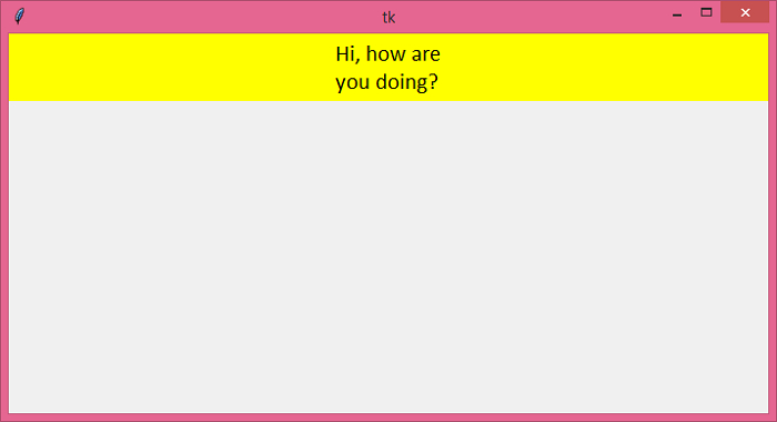 如何阻止 Tkinter Message 小部件调整大小? | w3schools 中文网