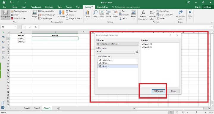 如何在 Excel 中引用多个工作表中的同一个单元格? | w3schools 教程