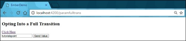 路由器选择进入完整转换 | EmberJS 教程