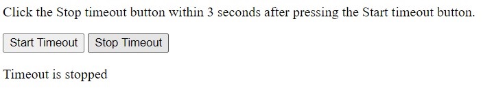 JavaScript setTimeout() 方法详解与使用示例